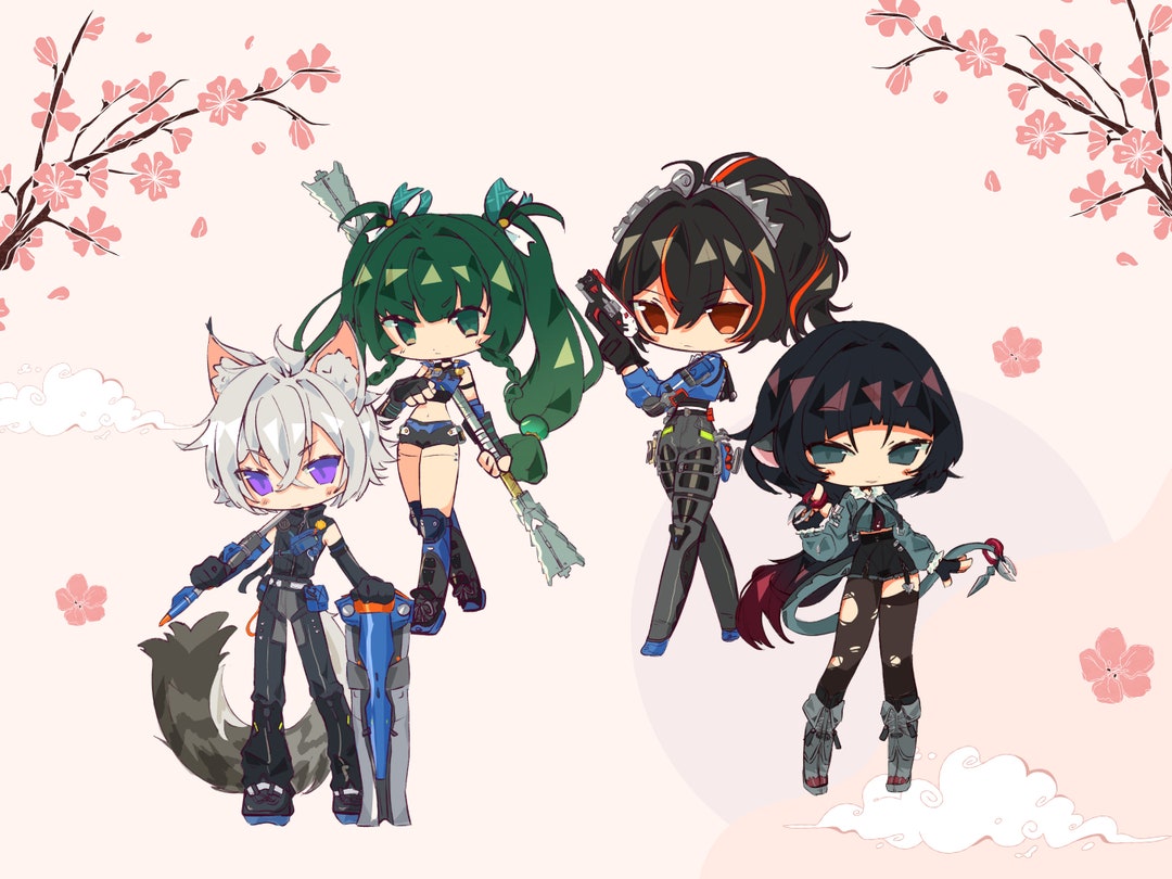 Zenless Zone Zero Stickers | Zhu Yuan Qingyi Seth Jane Doe Stickers ...