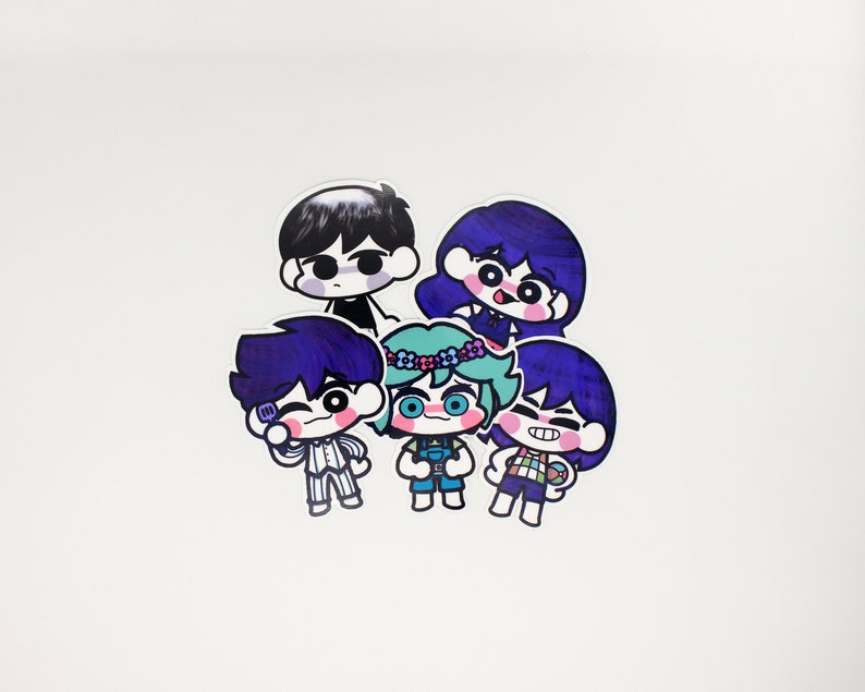 Omori Game Keychain Collection | Keychain Accessory | Bag Accessory ...