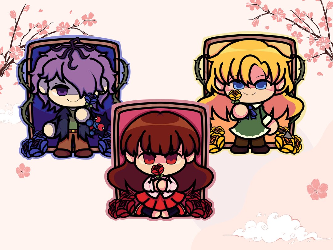 Ib Sticker Set - Cute Chibi Weatherproof Stickers | Cute Decals ...