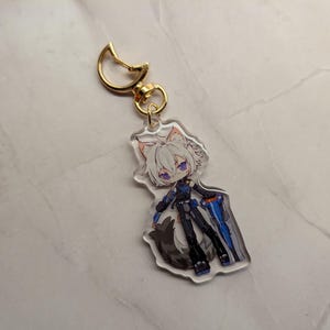 Zenless Zone Zero Keychain Charms - Zhu Yuan Qingyi Seth Jane Doe ...