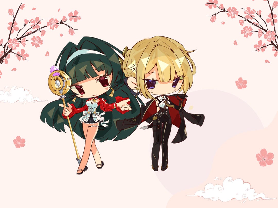 Zenless Zone Zero Stickers | Astra and Evelyn Stickers | Decals ...