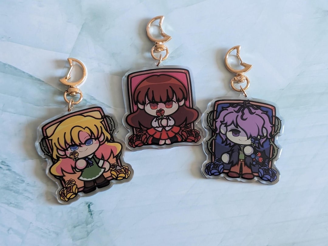 Ib Keychain Set - Cute Keychain Collection | Keychain Accessory | Bag ...