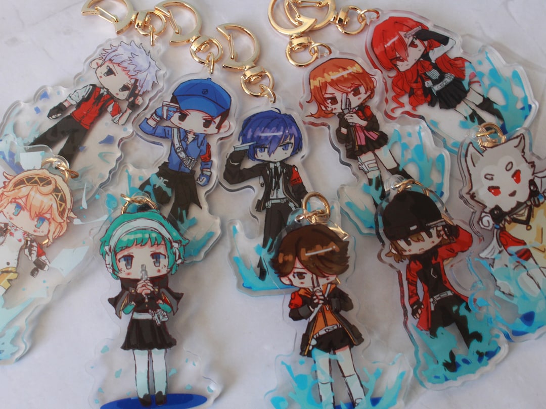 Persona 3 Reload Keychain Collection | SEES Cute Chibi Charms ...