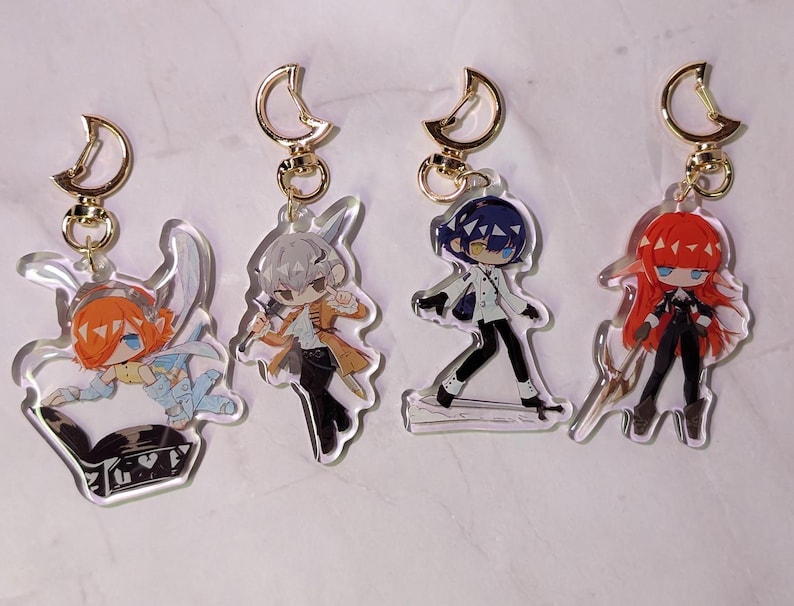 Metaphor: Refantazio Acrylic Charms - MC, Gallica, Sthrol Hulkenberg ...