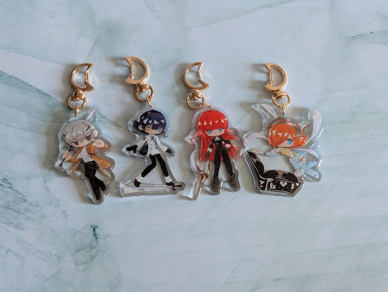 Metaphor: Refantazio Acrylic Charms - MC, Gallica, Sthrol Hulkenberg ...