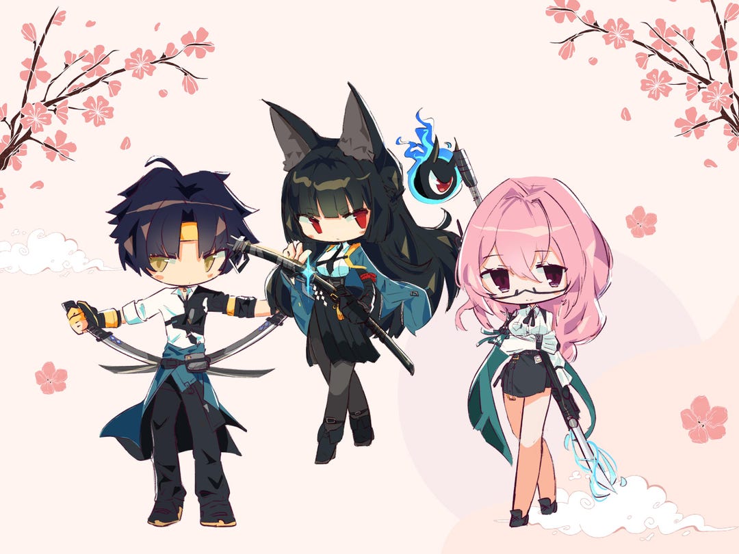 Zenless Zone Zero Stickers | Miyabi Yanagi Harumasa Stickers | Decals ...