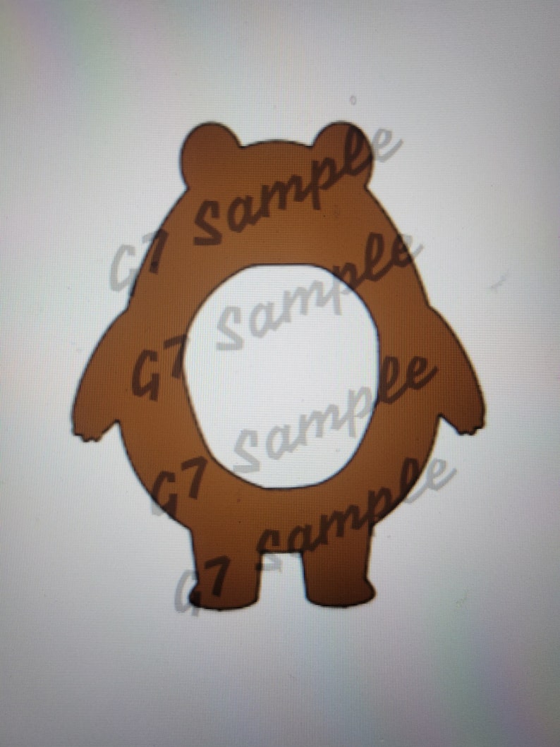 Digital Download - Cut File - Personal Use Only - Dexcom G7 Bear Patch ...