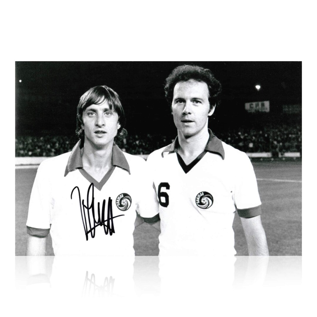 Johan Cruyff Signed 12x8 Photo - Etsy