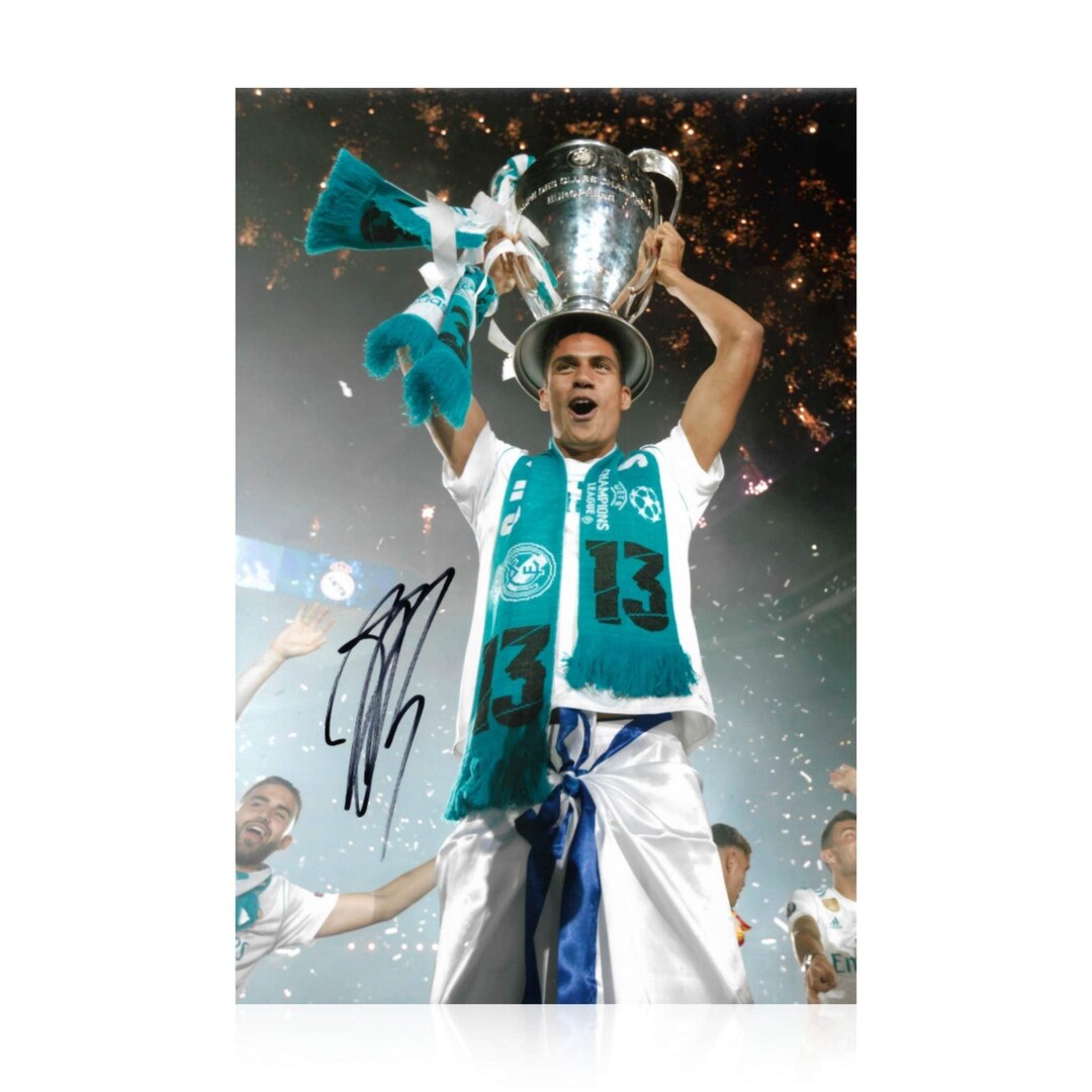 Raphael Varane Signed 12x8 Photo - Etsy