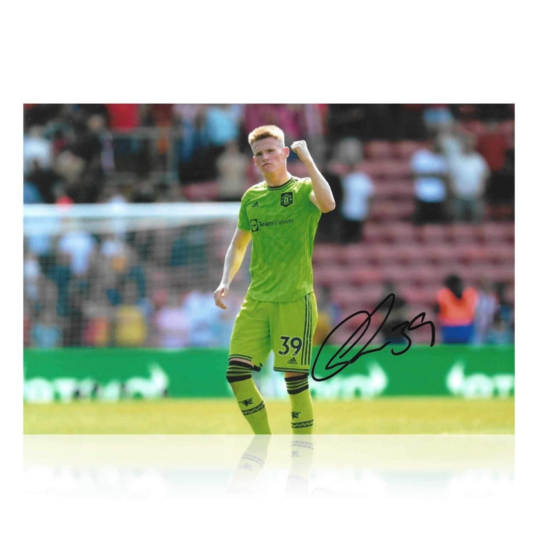 Scott Mctominay Signed 12x8 Photo - Etsy