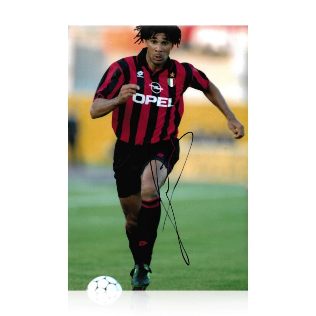 Ruud Gullit Signed 12x8 Photo - Etsy