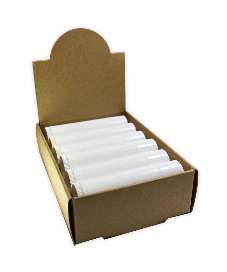 Kraft Lip Balm Boxes, One Piece Box - Holds 12 Tubes - Etsy