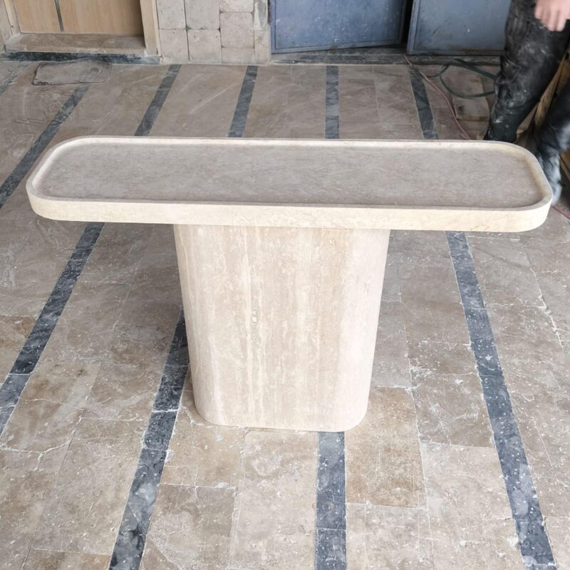Travertine Coffee Table - Etsy