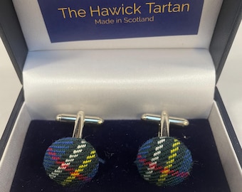 Tartan Cufflinks Custom Choice of Clan. Personalised Family Scottish ...