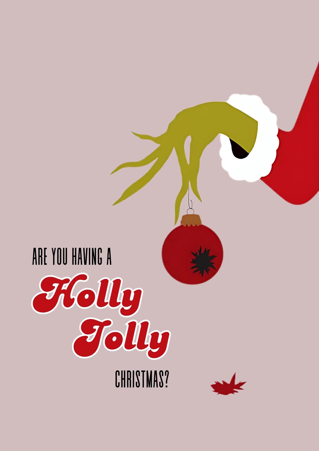 The Grinch A4 Print Digital Download - Etsy