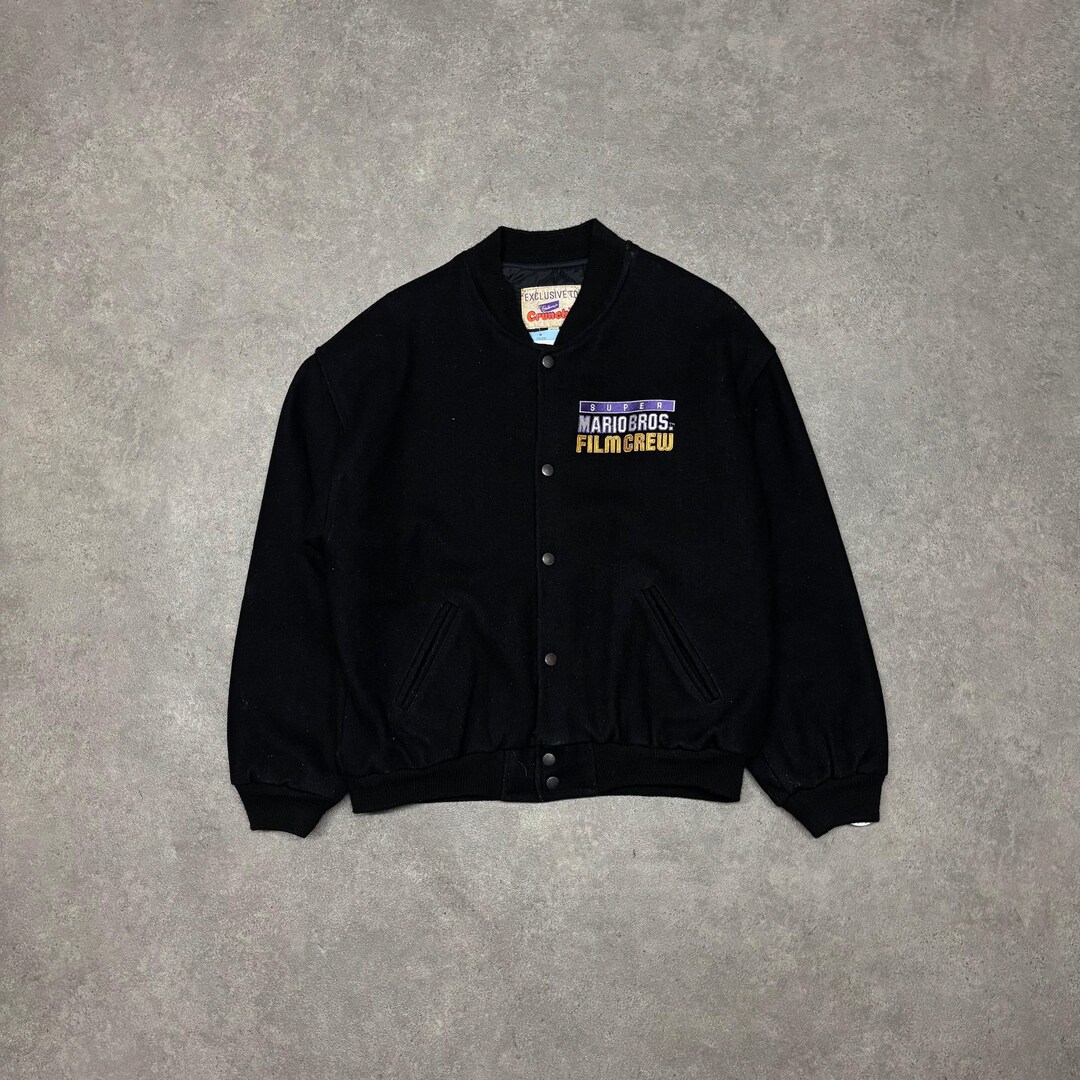 Rare 1993 Vintage Mario Bros Film Crew Jacket (M) - Etsy