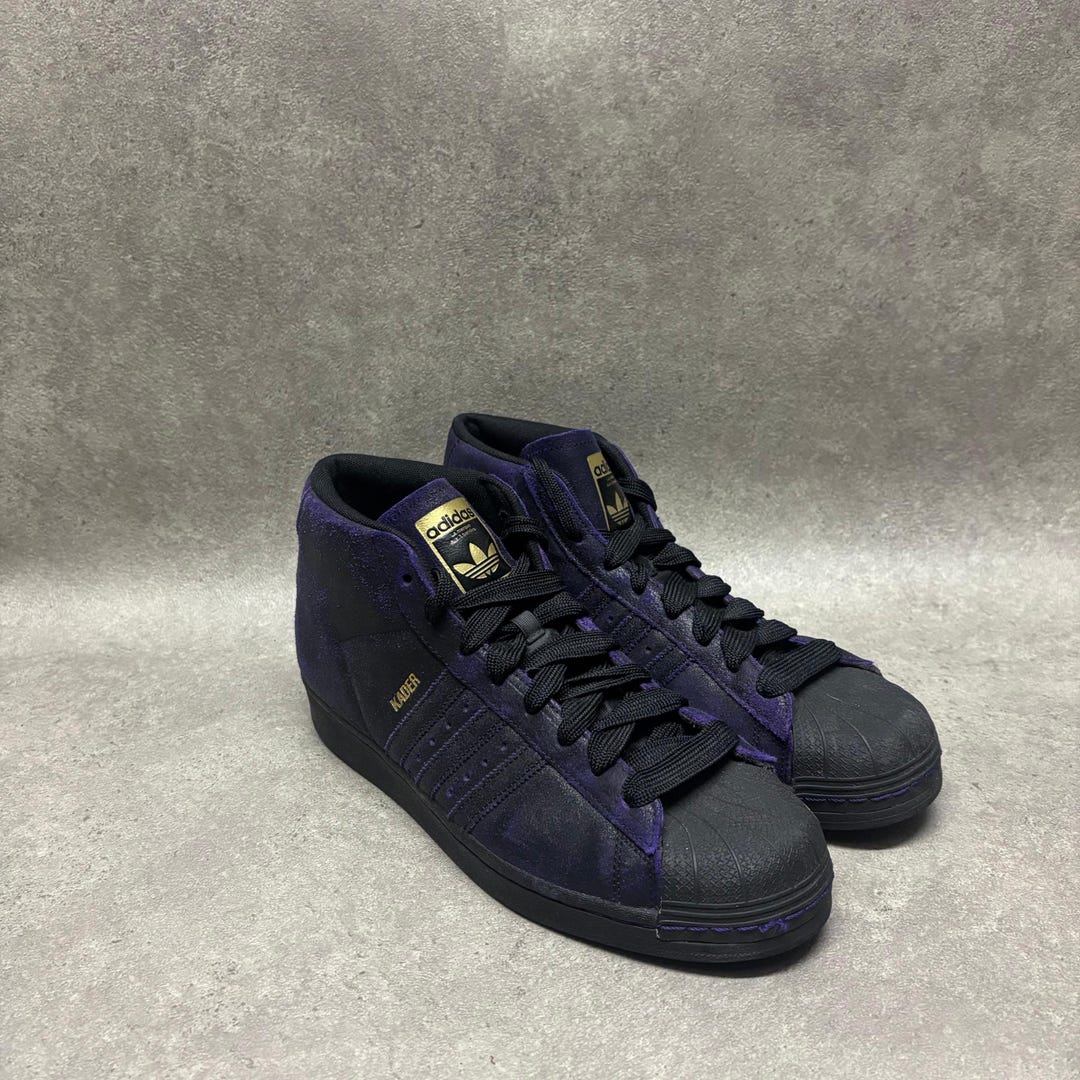 Adidas Skateboarding Kader Pro Model ADV Dark Purple Trainers (UK12.5 ...