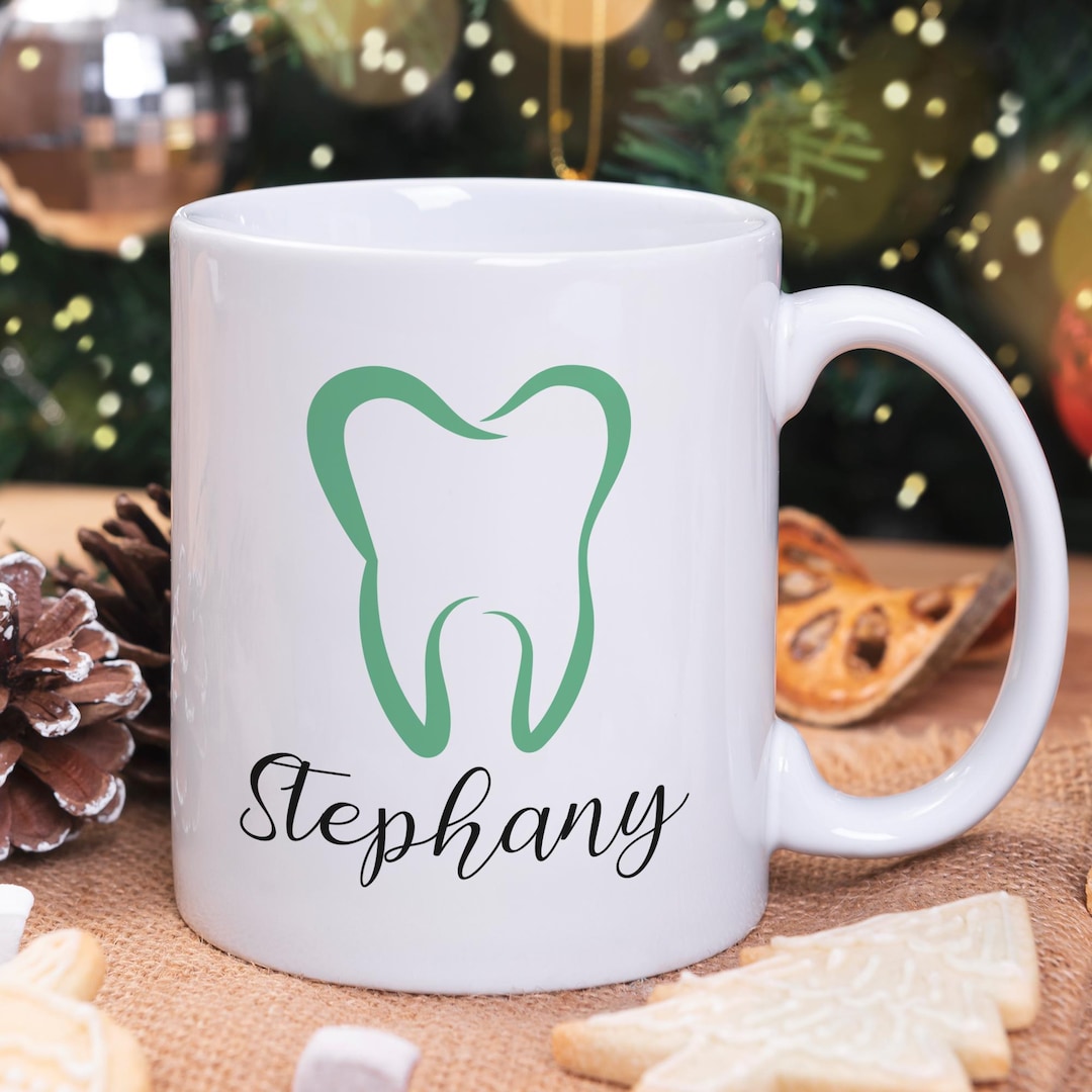 Personalized Dentist Mug, Dental Gifts, Dental Assistant Gifts, Dental ...