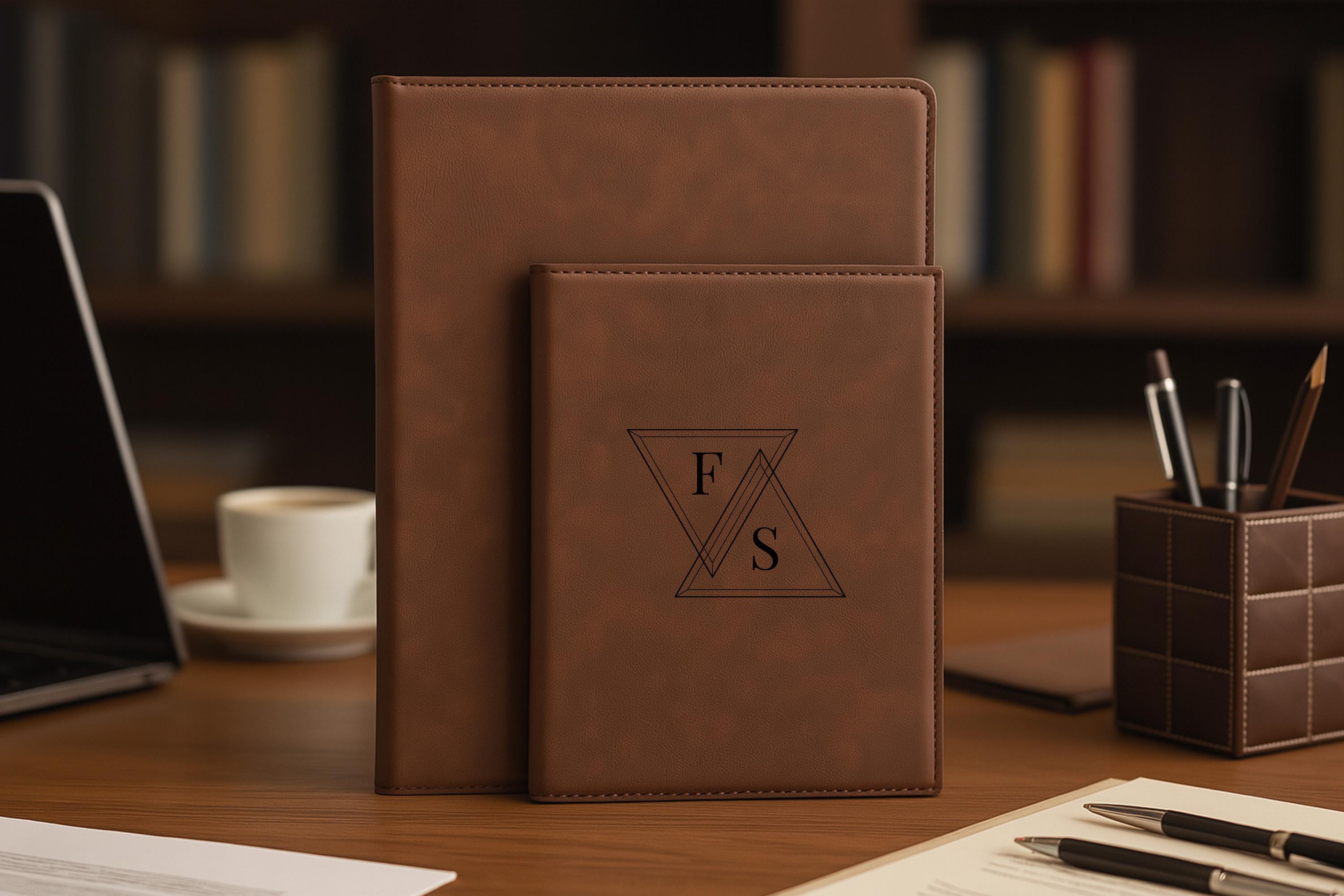 Personalized Leather Padfolio, Custom Padfolio, Office Organizer, Gift ...