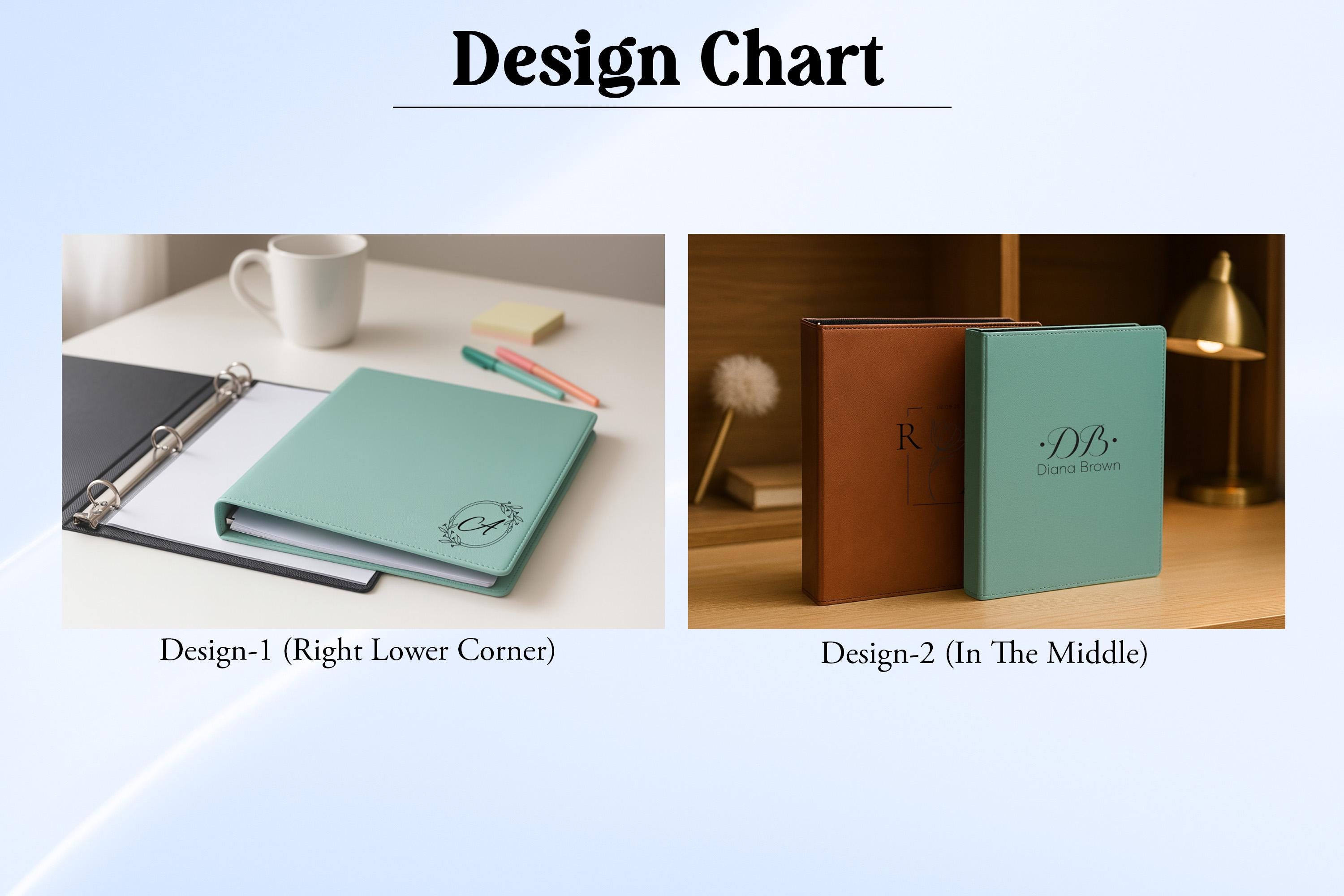 Custom Three Ring Binder, Office Organizer, Business Binder, Corporate ...