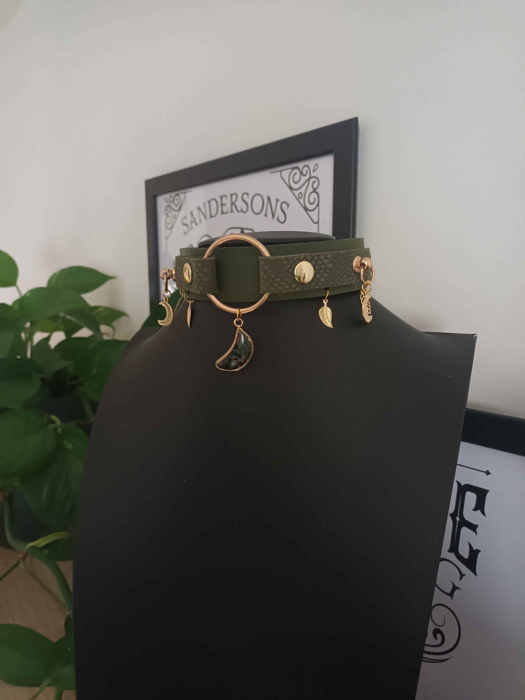 Choker thorn Whip Druid Dnd Inspired Medieval Necklace - Etsy