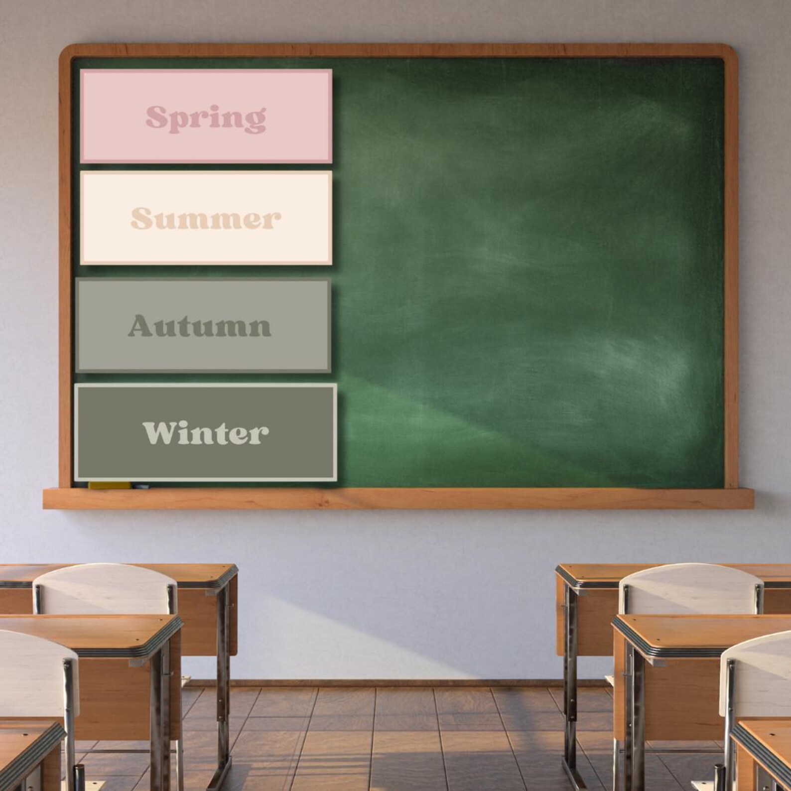 Four Seasons Learning, Seasons, Montessori, Cards, Game, Tracing ...
