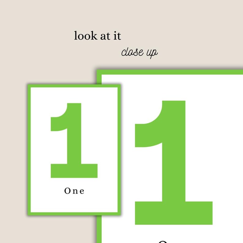 Flashcards, Montessori, Educational, Numbers, Cards, Teaching, Memory ...