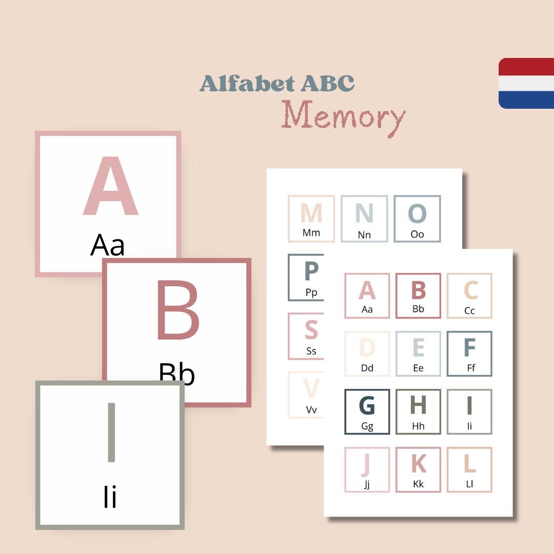 Memory, Alphabet, ABC Learning, Tracing, Letter, Montessori, Writing ...