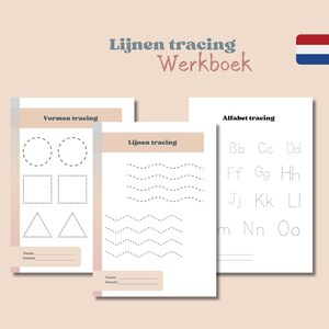 Workbook, Montessori, Line Tracing, Preschool, Educational, Teaching ...