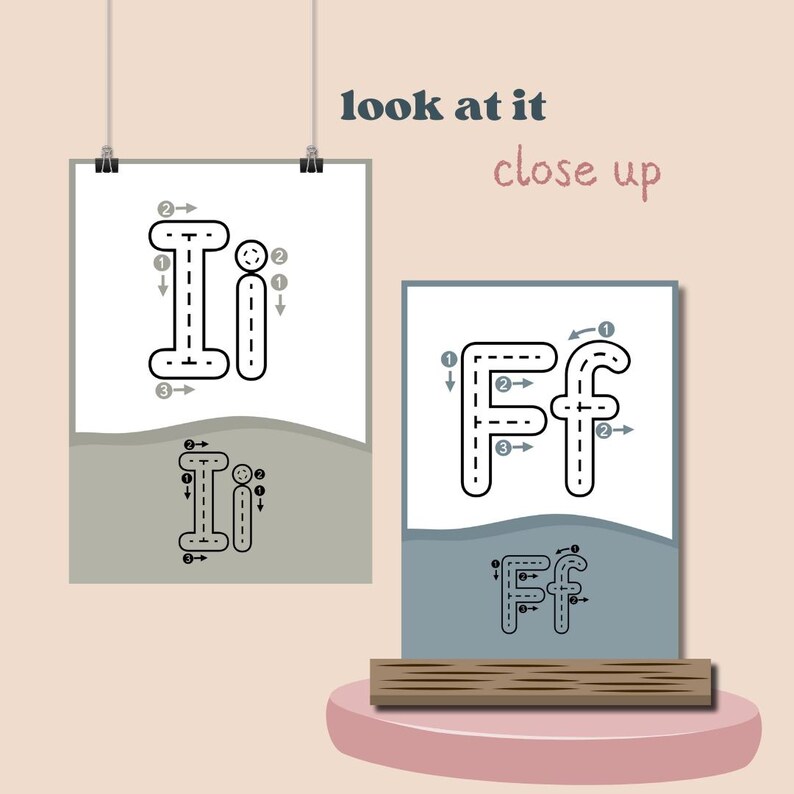 Flashcards, Alphabet, ABC Learning, Tracing, Letter, Montessori ...