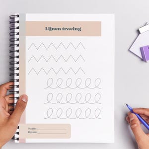 Workbook, Montessori, Line Tracing, Preschool, Educational, Teaching ...