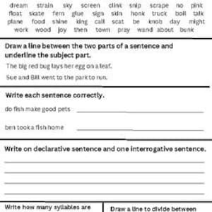 Fall Assessment/ Self Portrait/ Confernece Notes, 2nd Grade, Abeka - Etsy
