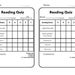 Oral Reading Quiz and Test Evaluation, Abeka, Kindergarten - Etsy