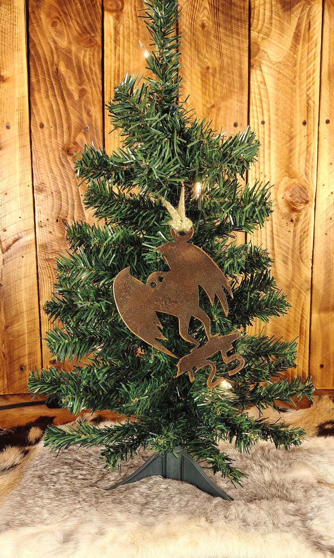 Christmas: Mothman- Tree Ornament W/ Year - Etsy