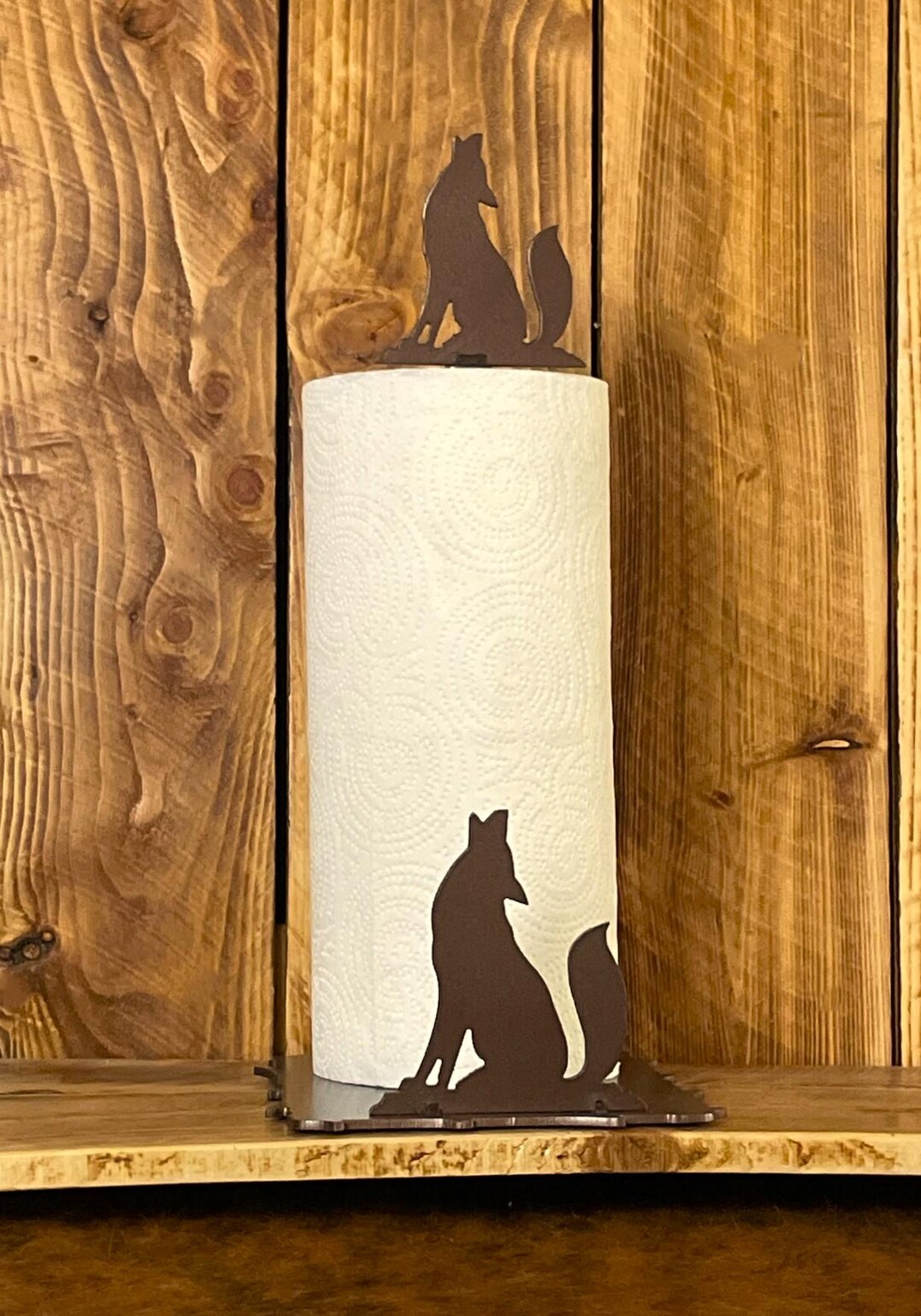 Paper Towel Holder: Coyote - Etsy