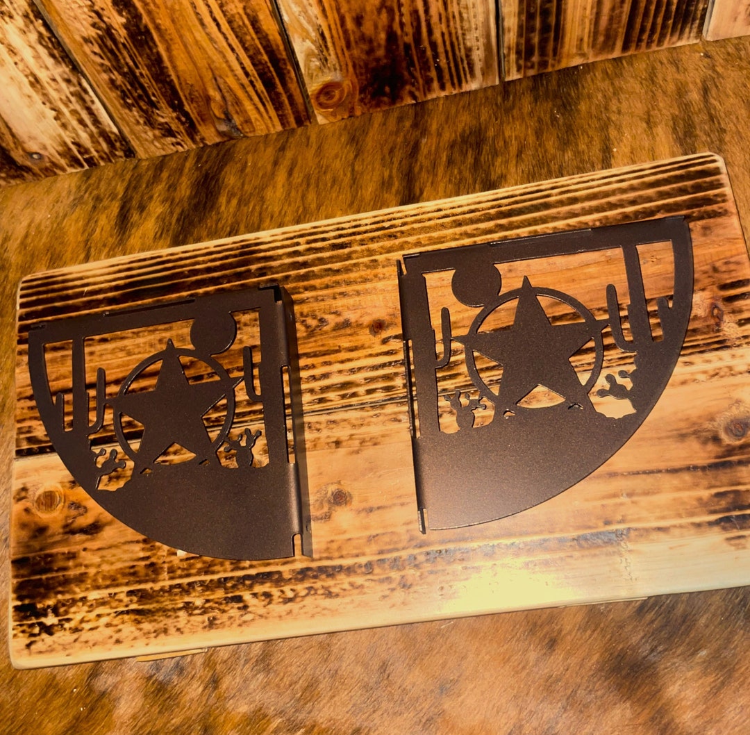 Southwestern: Texas Star- Shelf Brackets - Etsy