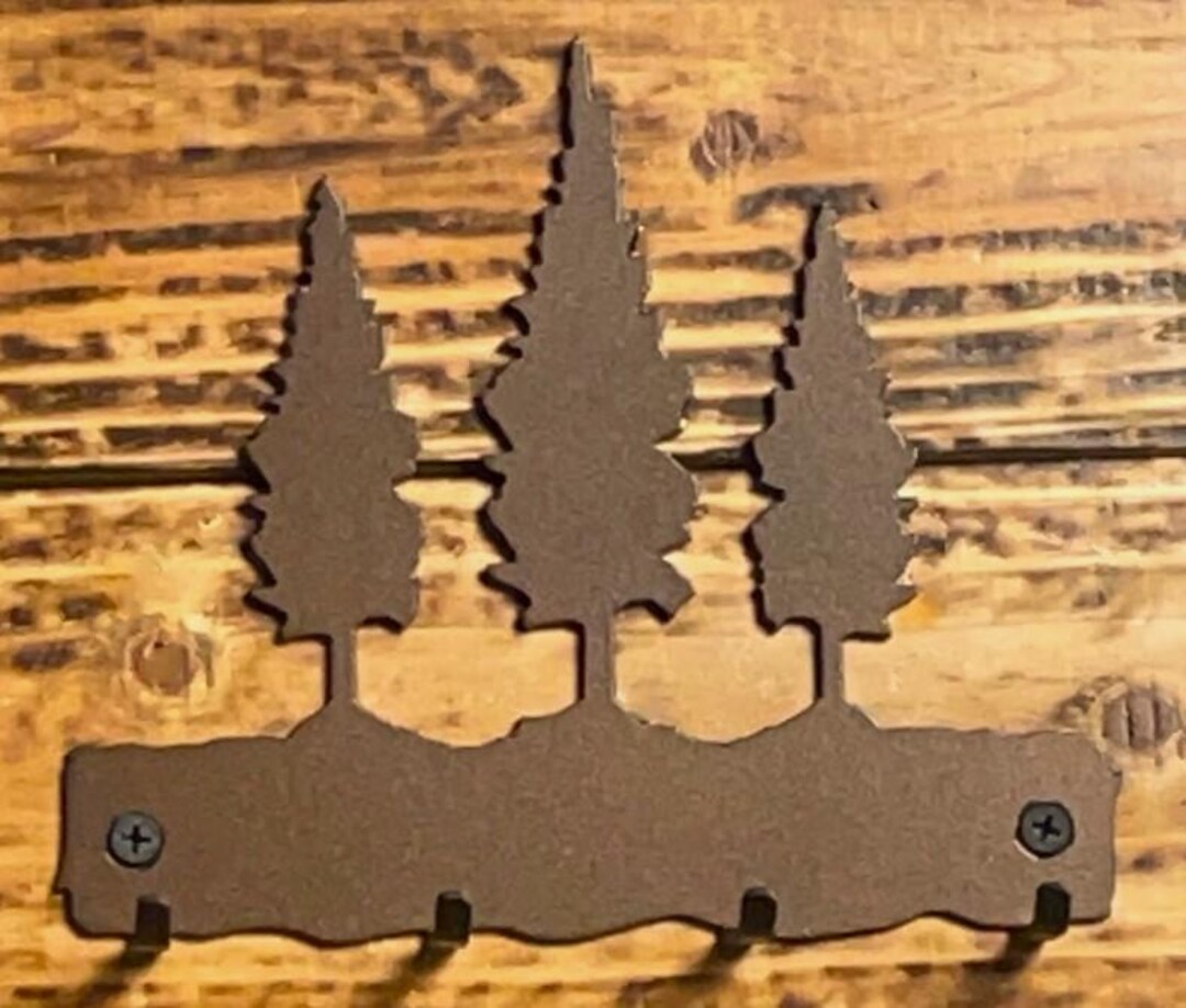 Sm. Key Hanger: Trees - Etsy