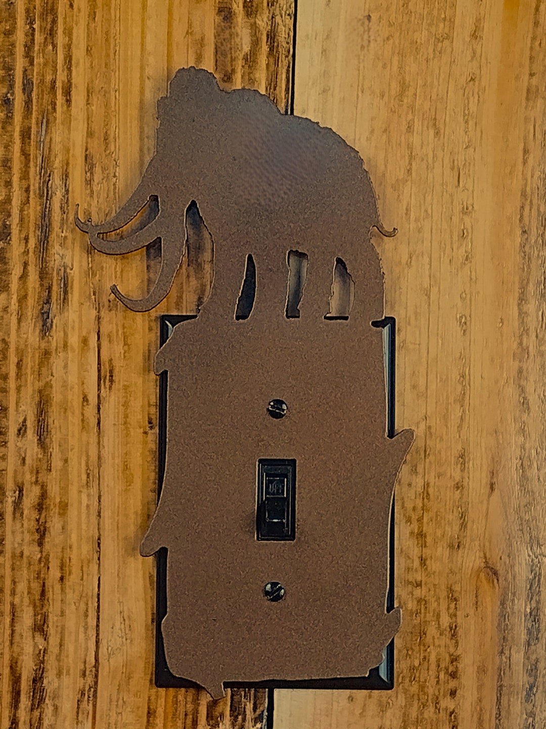 Prehistoric: Mammoth- Switch Plate Cover - Etsy