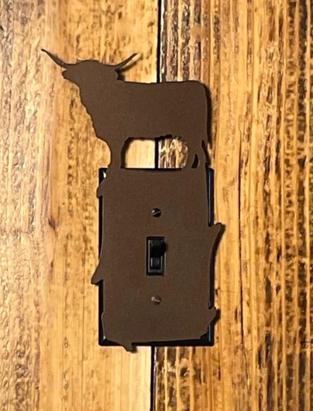Southwestern: Highlander- Switch Plate Cover - Etsy