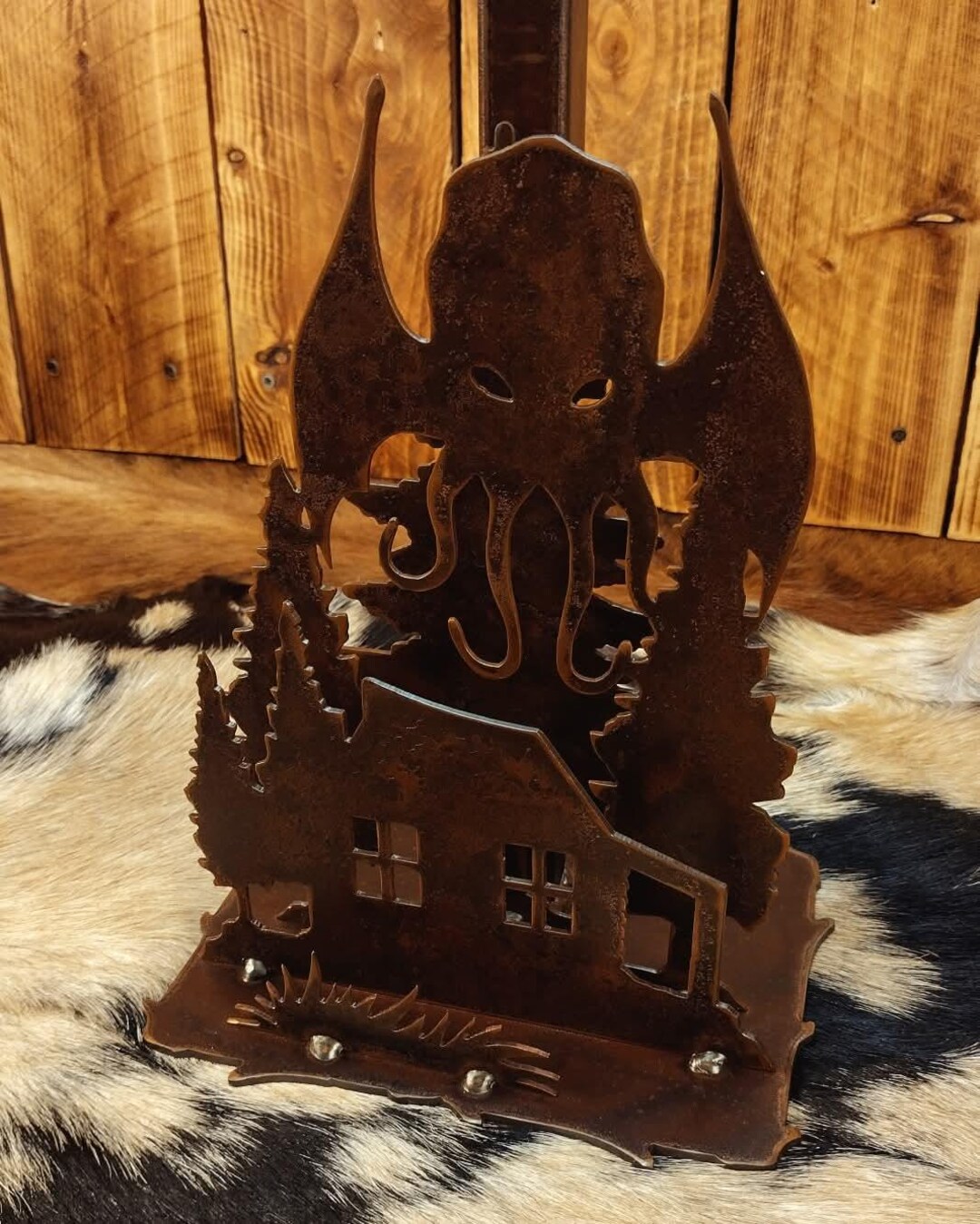 Cryptid Crew: May Cthulhu Eat This House Last- Lamp - Etsy