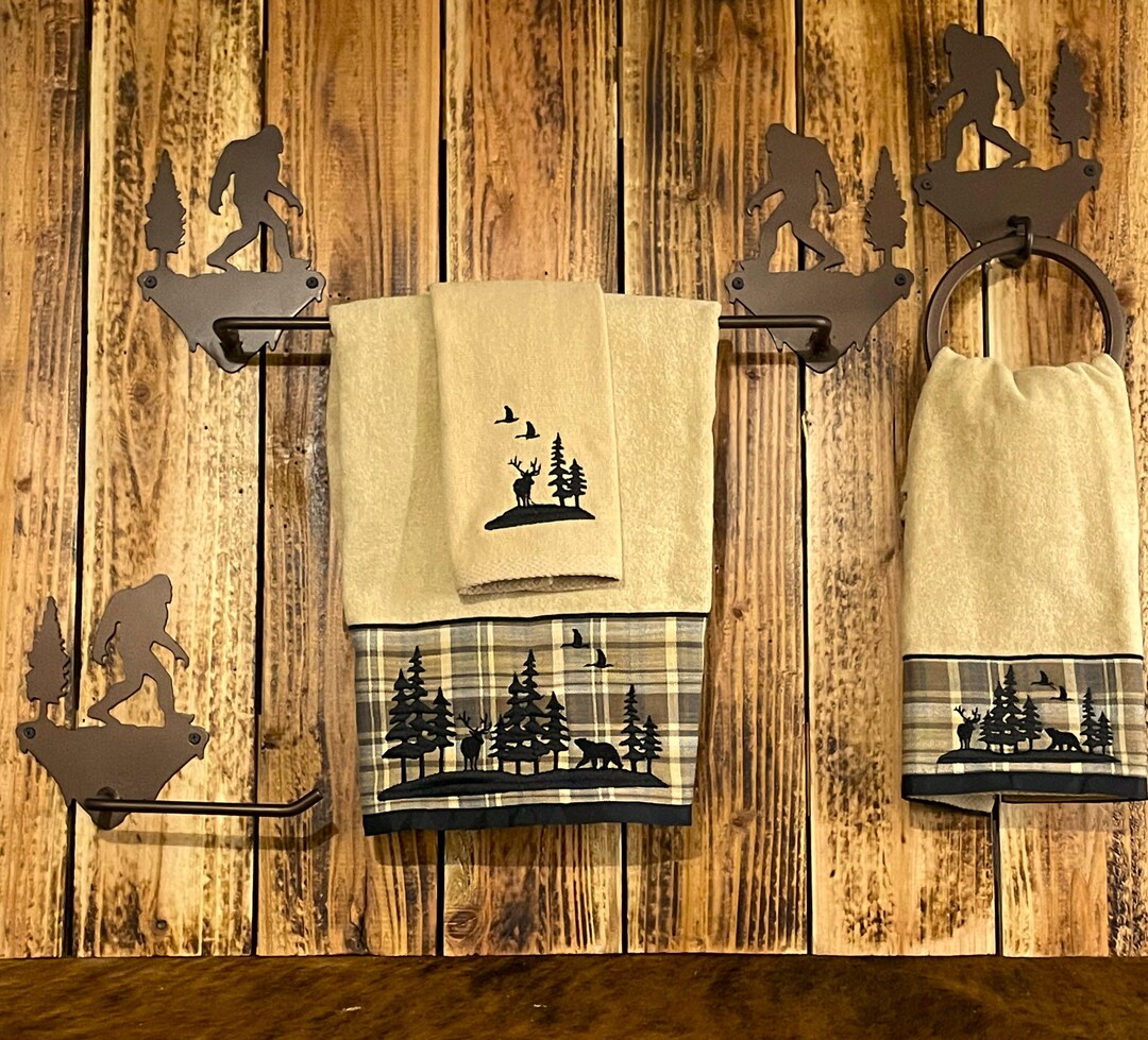 Cryptid Crew: Bigfoot- Bathroom Set 3/pc or Pieces Sold Separately - Etsy