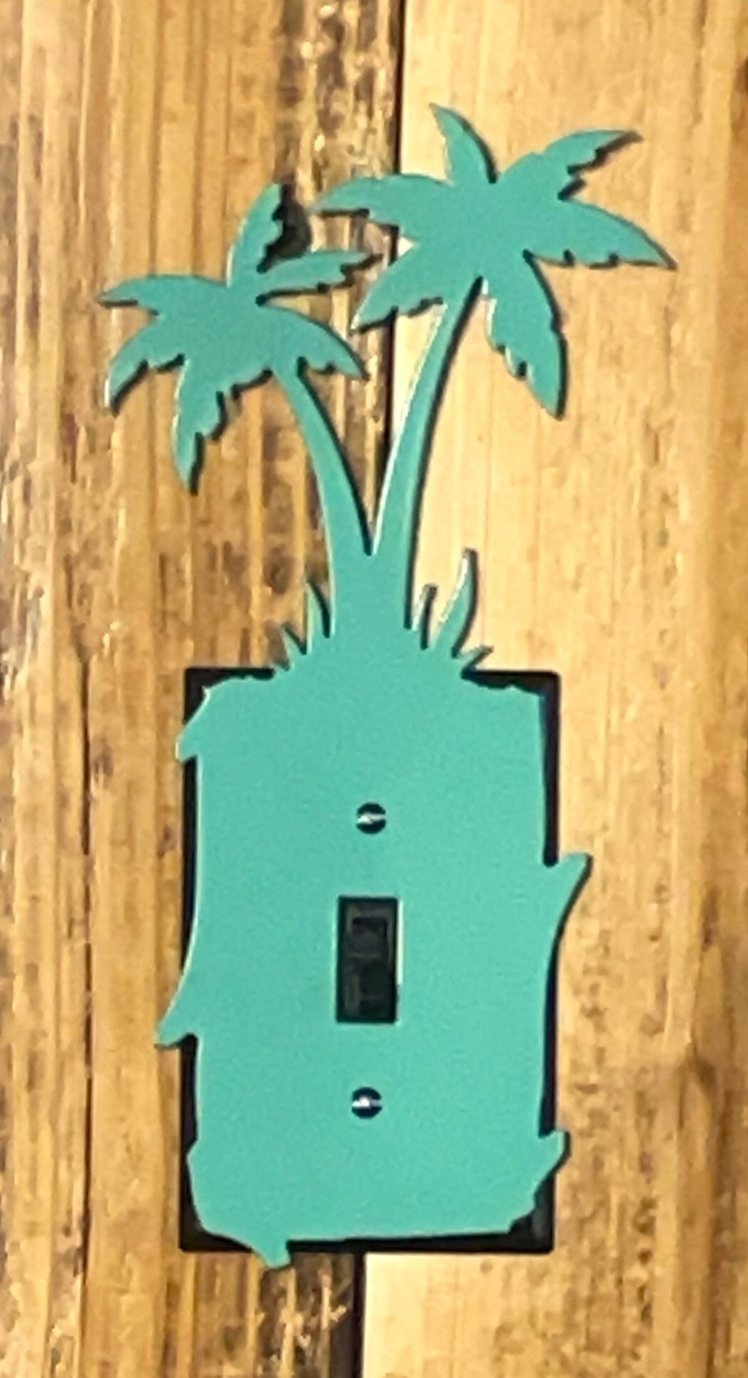 Nautical: Palm Trees- Switch Plate Cover - Etsy
