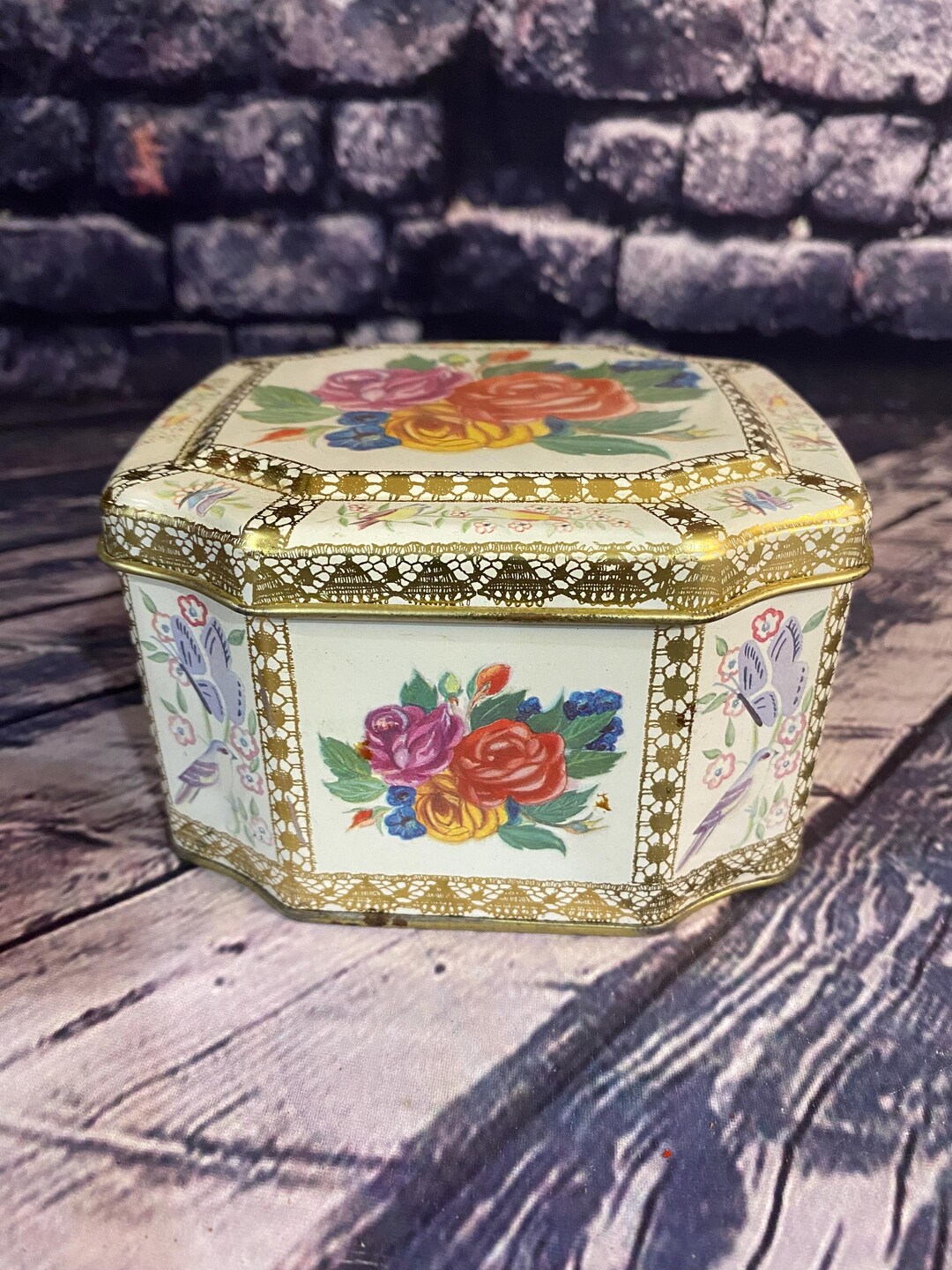 Meister Vintage Metal Box - Etsy