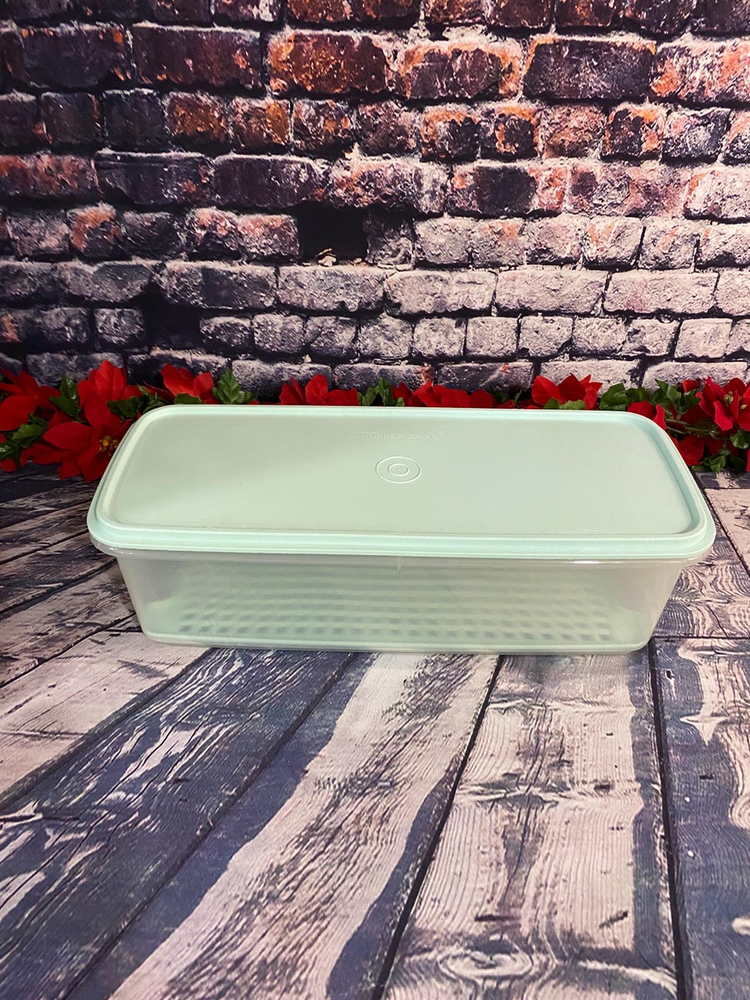 Vintage 1980's TUPPERWARE Vegetable Container 3 Piece Green Set for ...