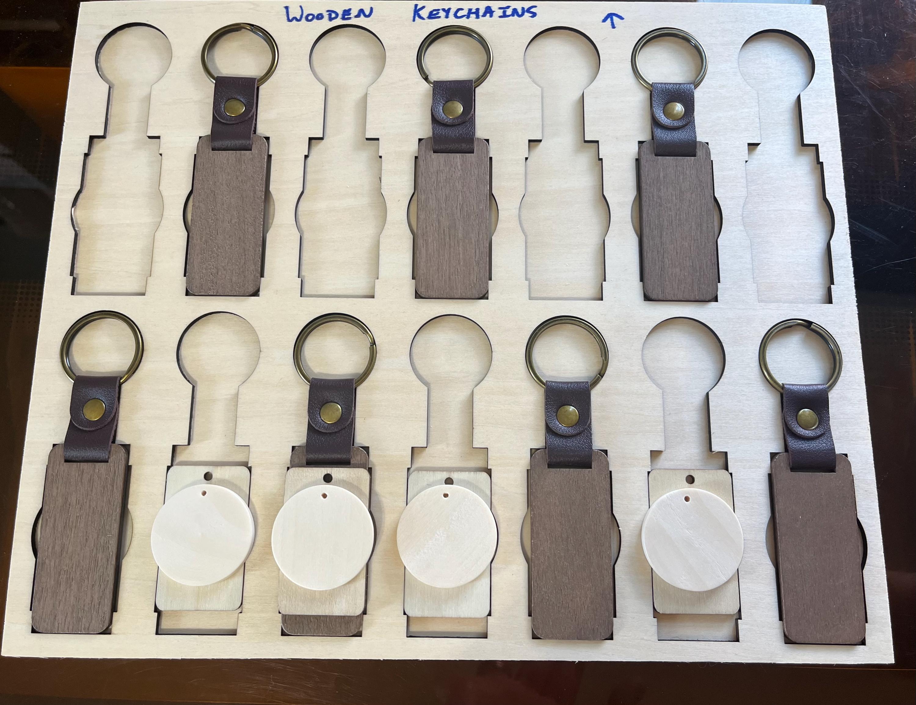 Wooden Keychain Jig, SVG Cut File - Etsy