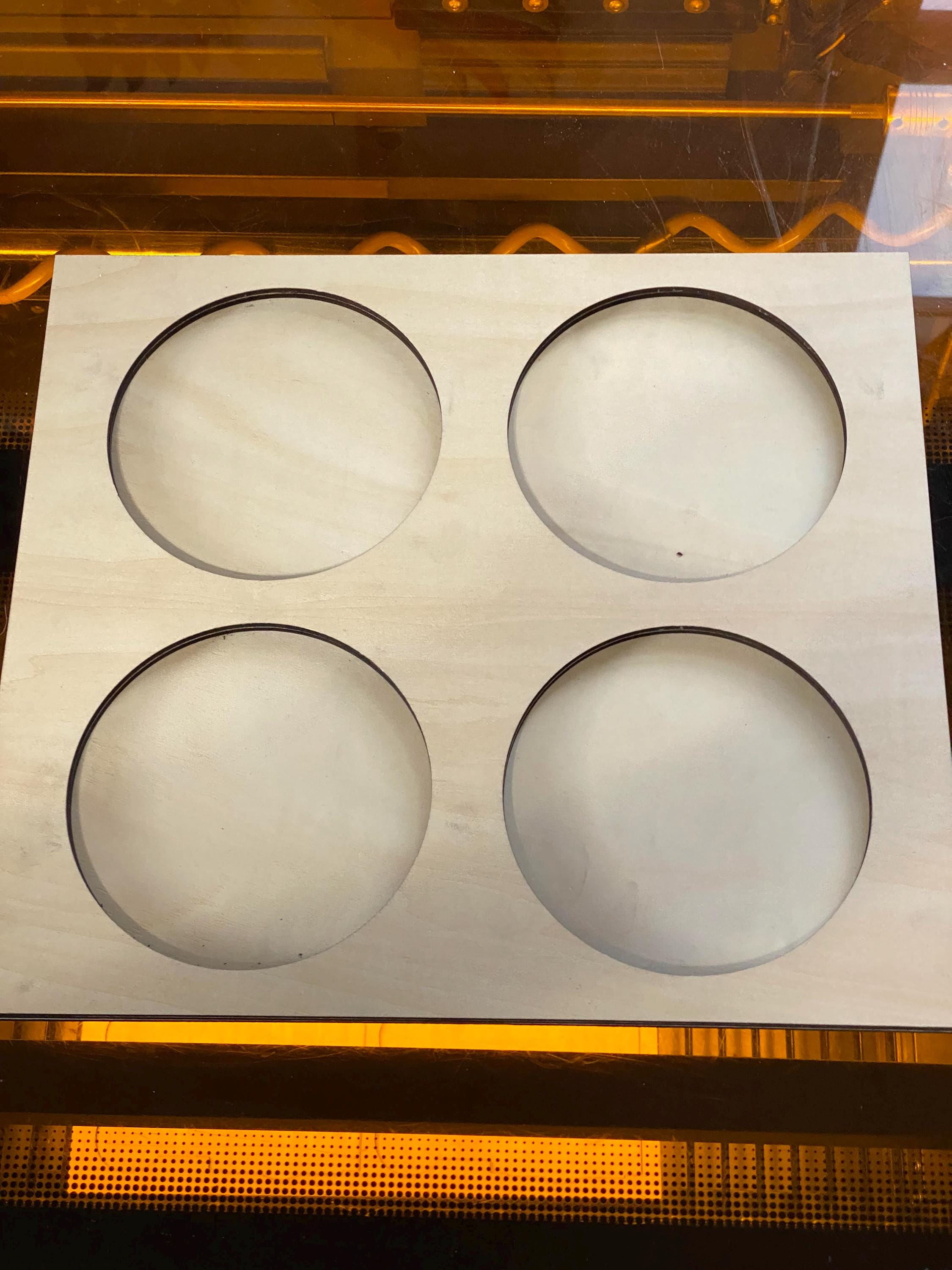 Round Slate Coaster Jig, SVG Cut File - Etsy