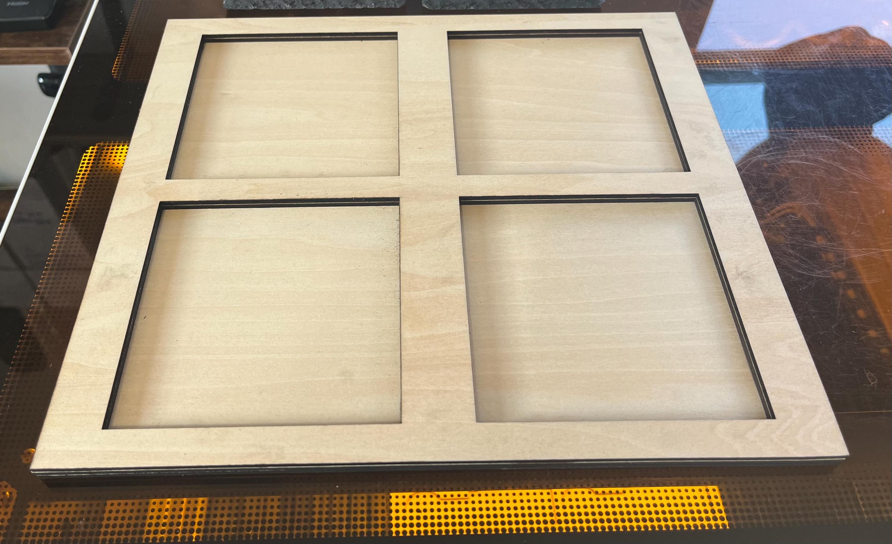 Square Slate Coaster Jig, SVG Cut File - Etsy