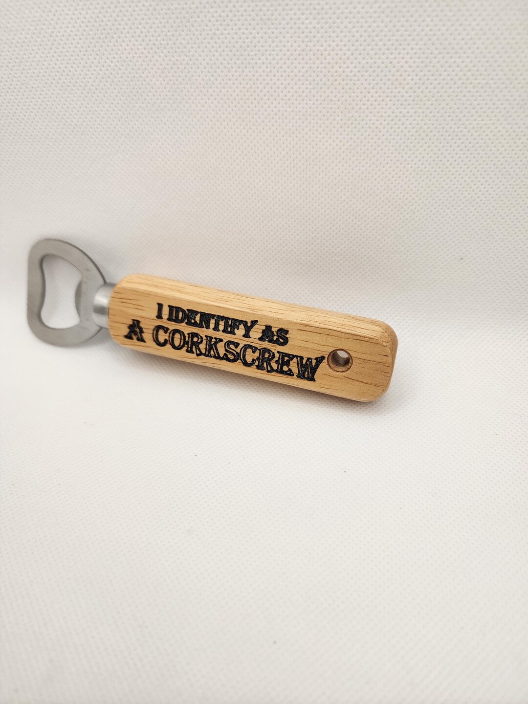 Laser Engraved Bottle Opener i Identify as a Corkscrew - Etsy