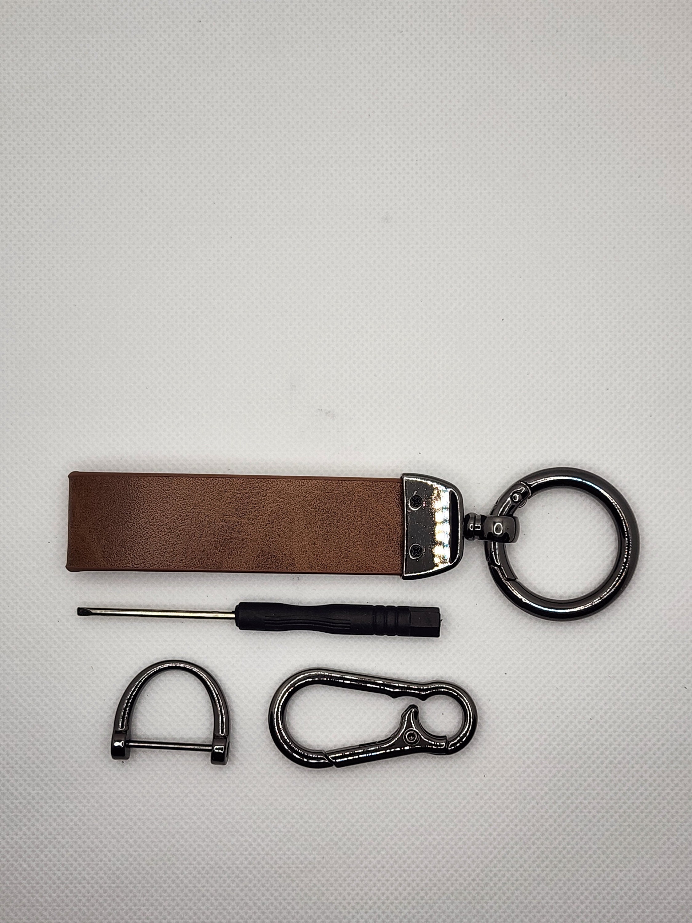 Customizable Leather Key Chain - Etsy