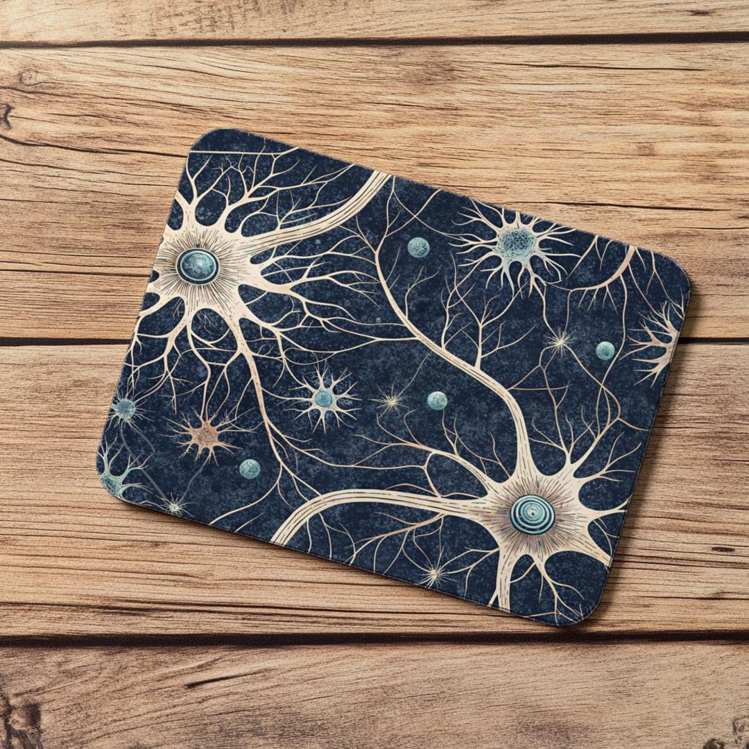Neuron Design Mouse Pad: Science Desk Accessory for Biologists - Etsy